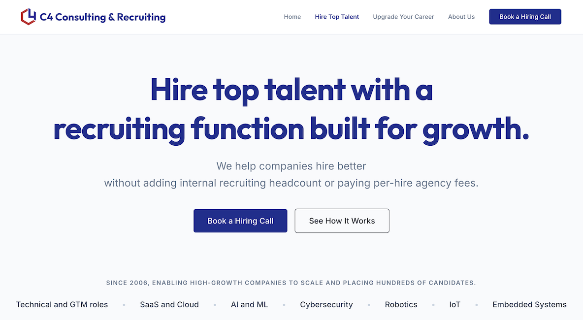 Hire Top Talent for Startups & Growth Companies | Fixed Monthly Model